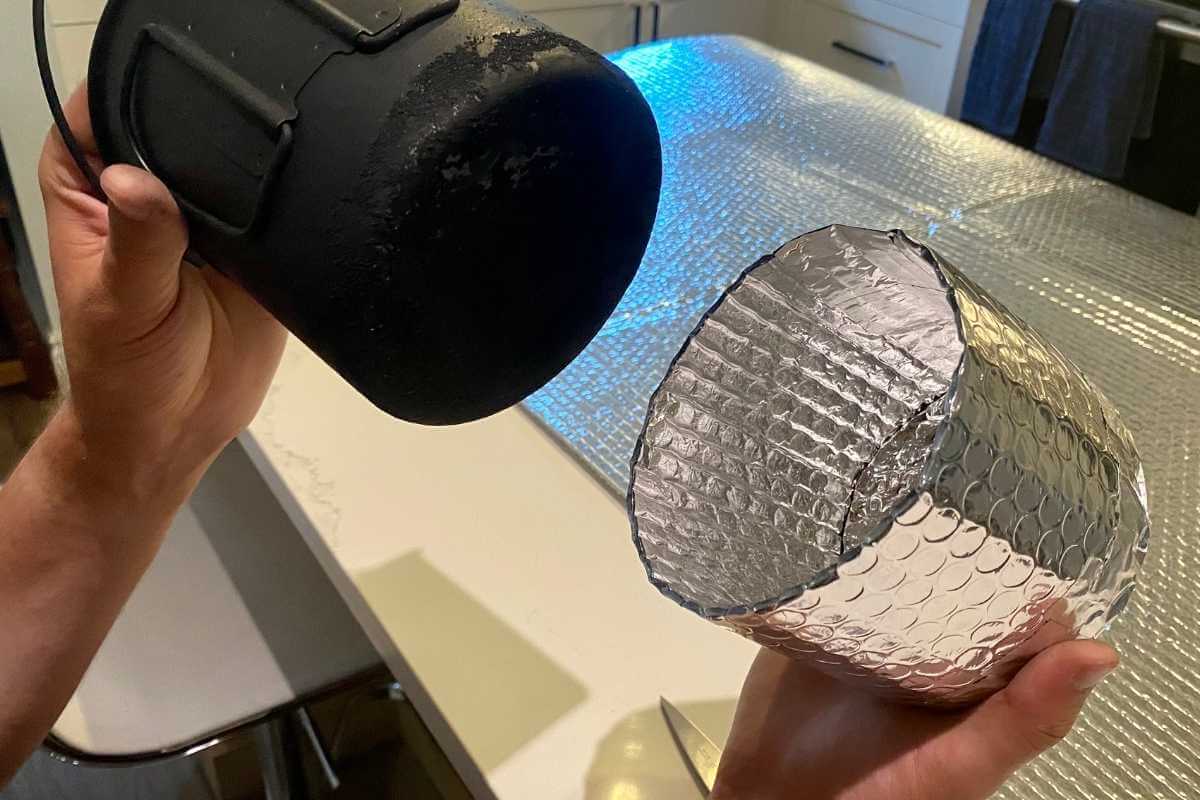 DIY pot cozy: How to make your own out of Reflectix