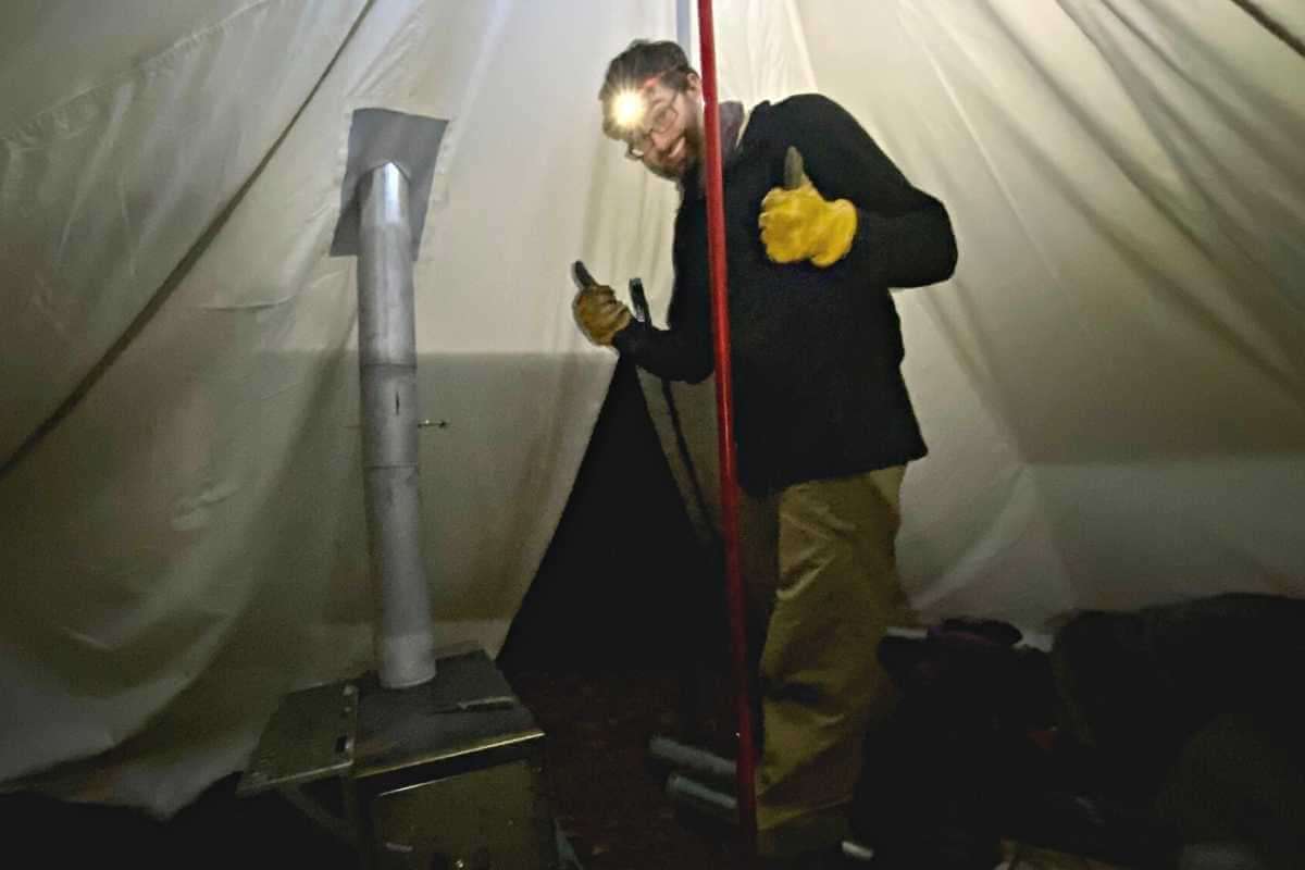 What is hot tent camping? | Gone Camping Again