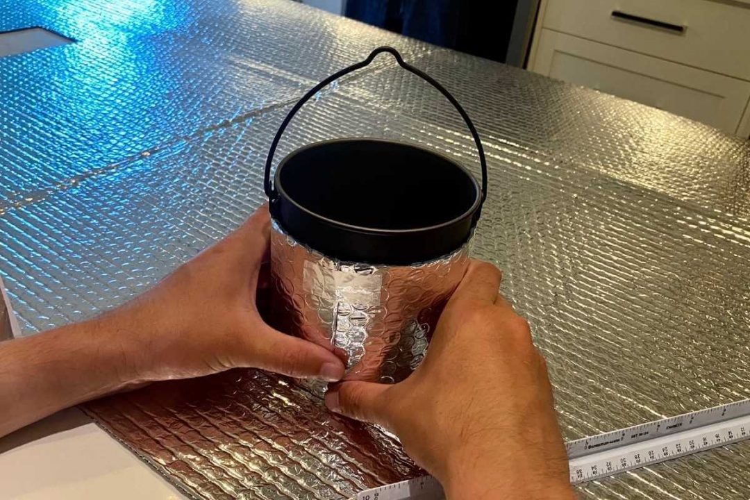 DIY pot cozy: How to make your own out of Reflectix