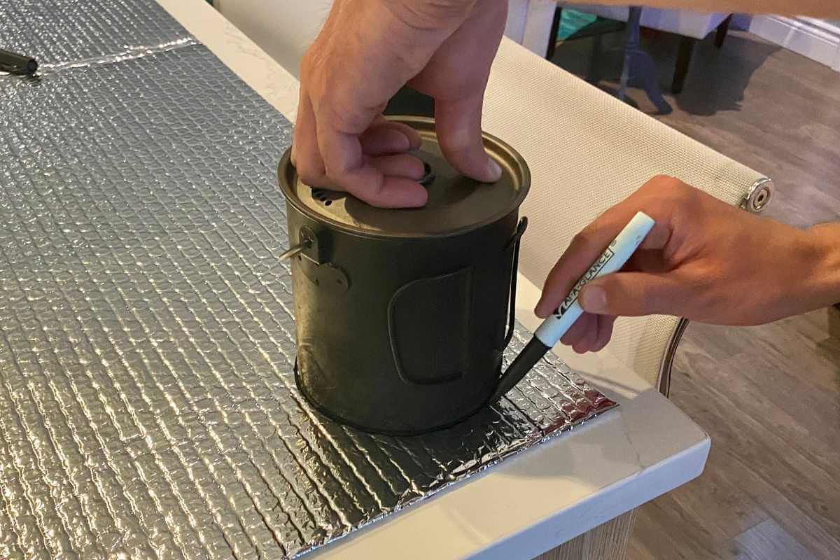 DIY pot cozy: How to make your own out of Reflectix