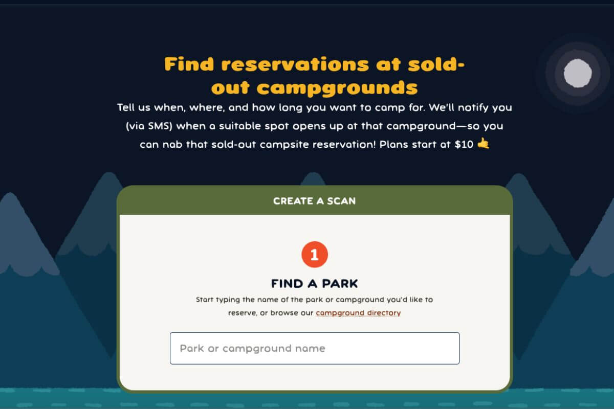 Here's how far in advance you should book a campsite